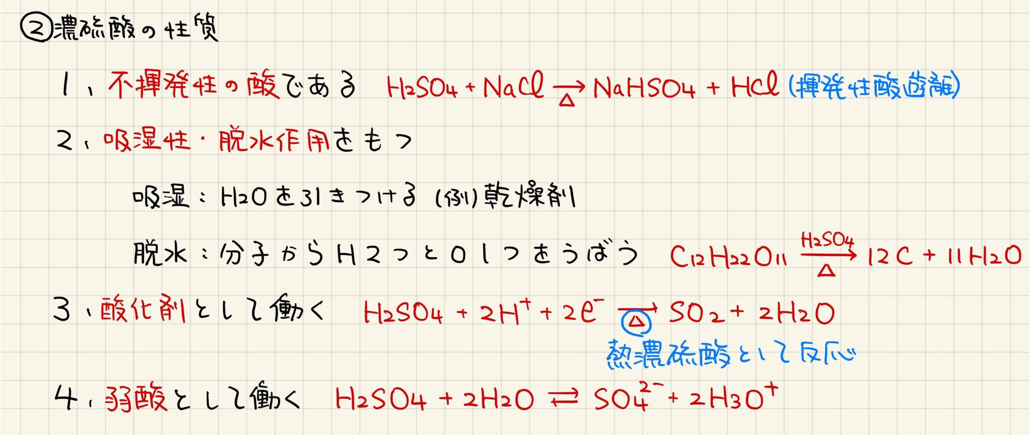 【ノートで学ぶ無機化学】硫黄の性質が9分でわかる！ – 高校化学アカデミア